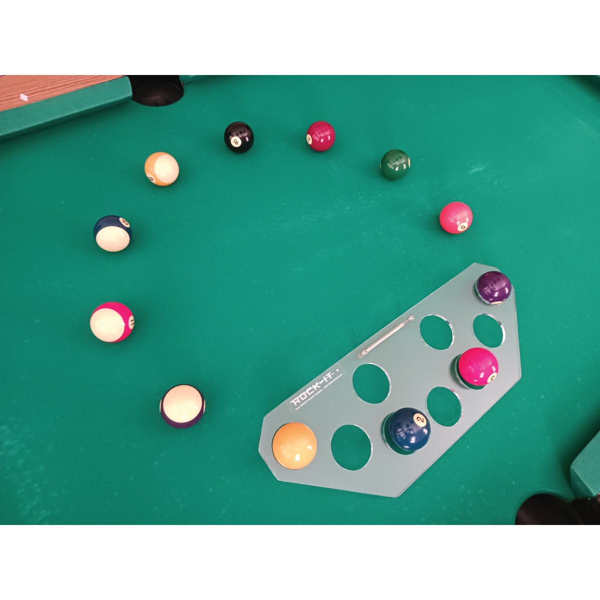 Multi-pattern rack - 9 ball - Rock-it Billiard Products LLC
